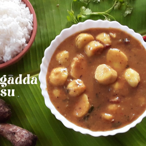 Chamagadda Pulusu | Nellore Style | Andhra Style | Arbi | Taro Root ...